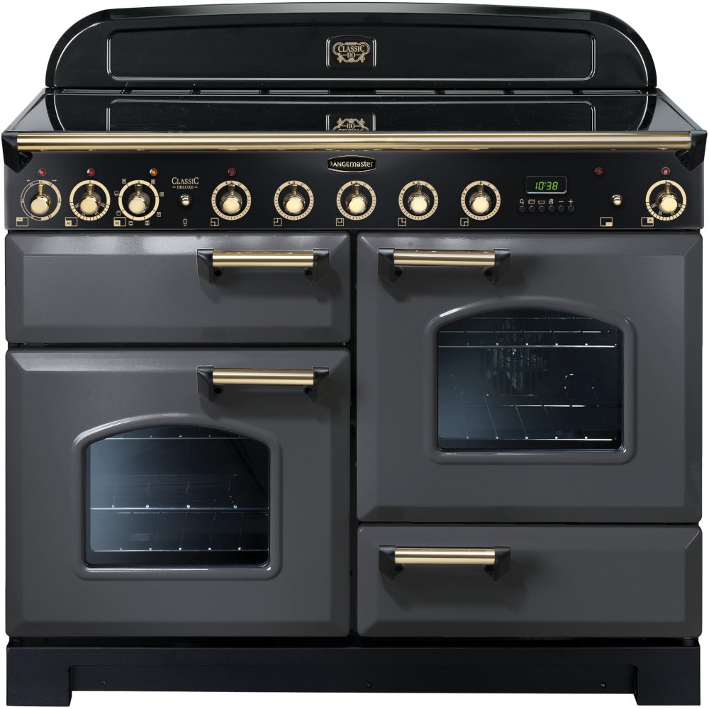 Rangemaster CDL110EISL/B - Grey 110cm Range Cooker - Induction - A Rat ...