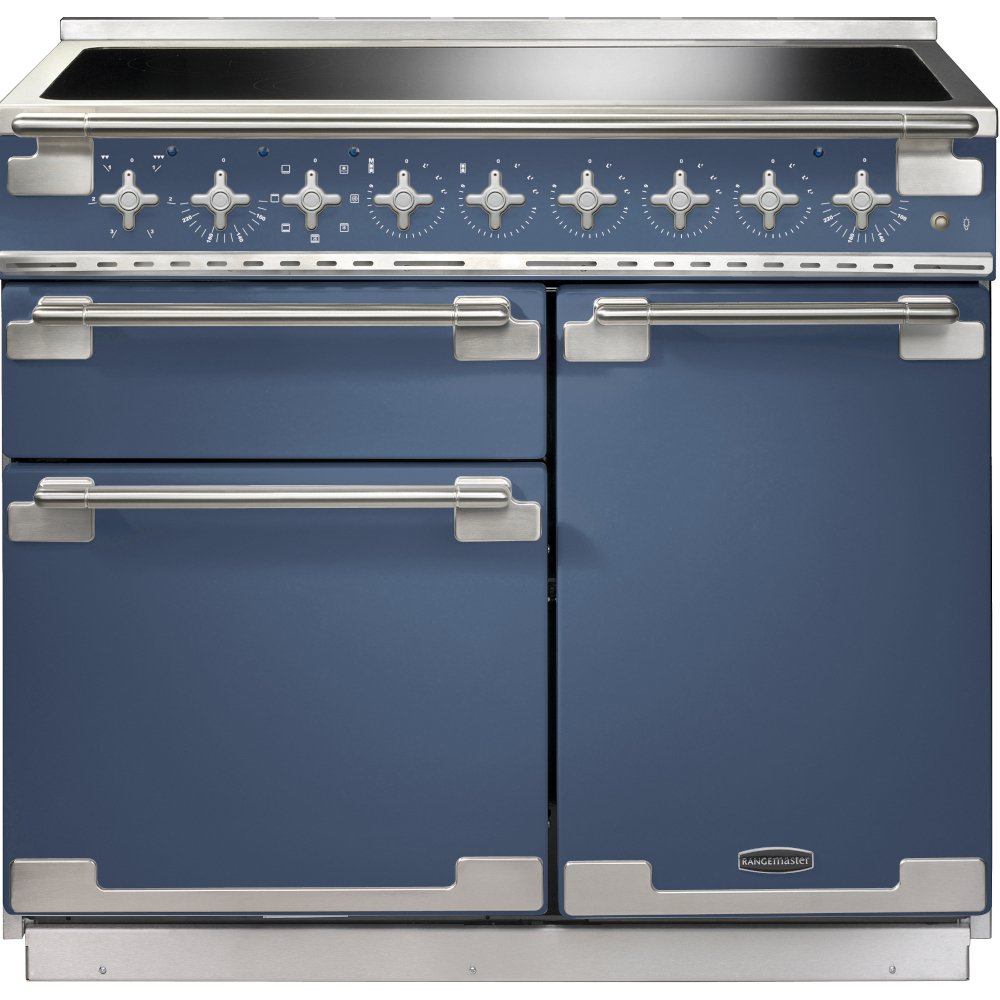 Rangemaster ELS100EISB - Stone Blue Range Cooker - 100cm Induction - A ...