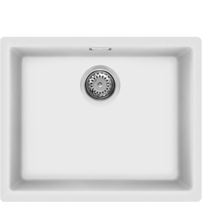 Smeg VZP56B - White Undermount Sink - Composite Single Bowl – Appliance ...
