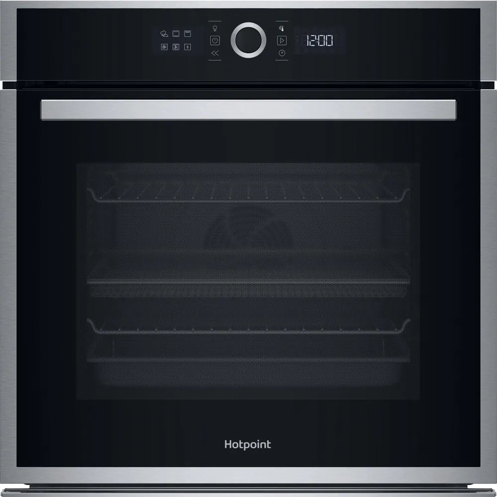 Hotpoint HOIM4S8PM0XUK Electric Single Fan Oven with Air Fry and DualC ...