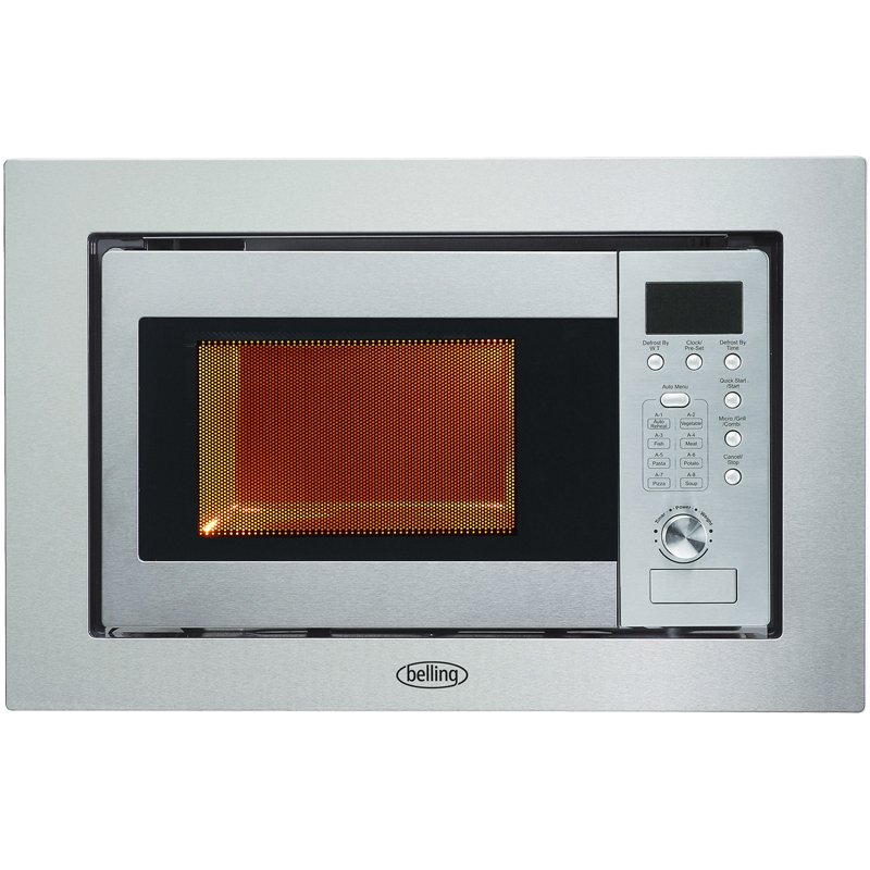 Belling BEL BIMWG6017 STA 444411404 - Built-in 17L Microwave - 700W ...