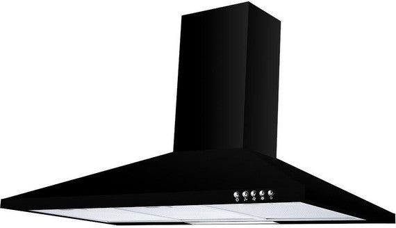 Cata UBSCH90BL - Black 90cm Chimney Hood - B Energy Rating – Appliance ...