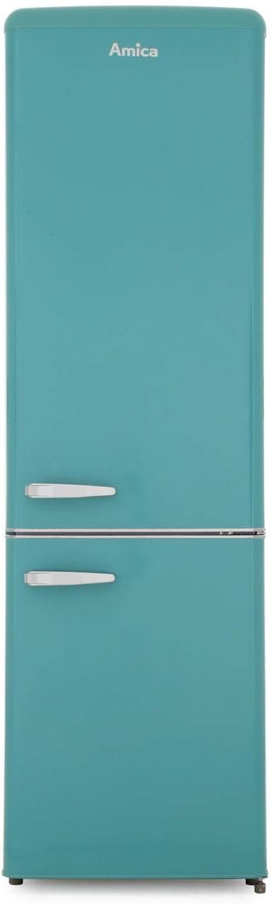 Amica FKR29653DEB - Duck Egg Fridge Freezer - 181L/63L - F Energy ...