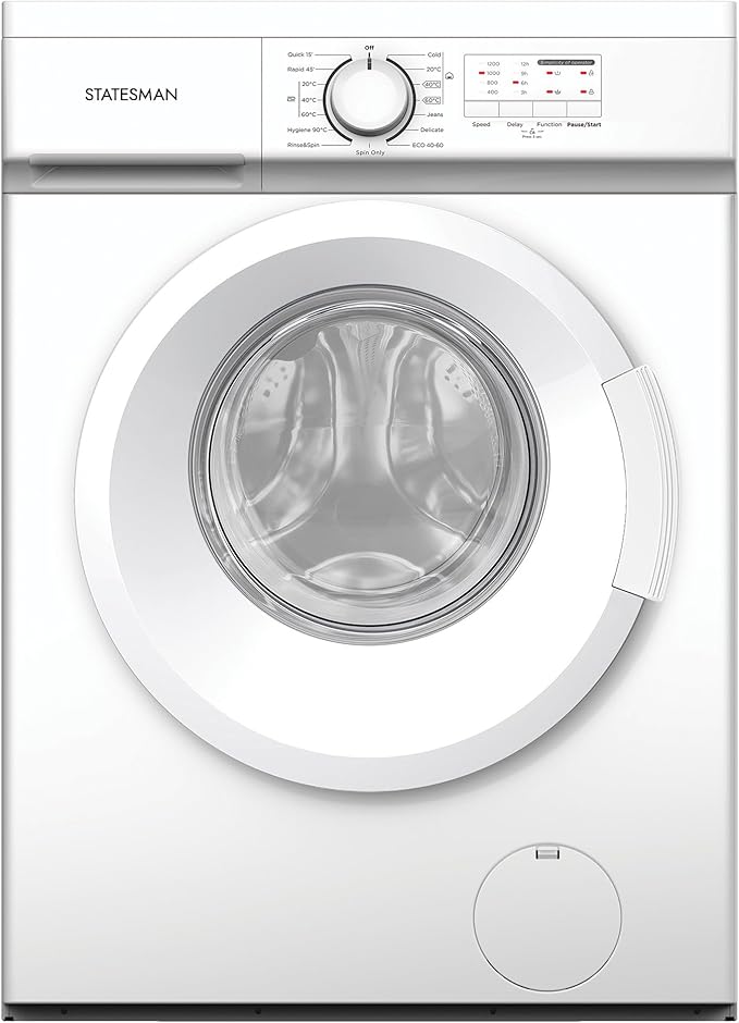 Statesman FWM1610W - White 6KG Washing Machine - 1000 RPM - A energy ...