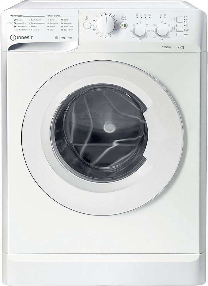 Indesit MTWC 71252 W UK - White Freestanding 7KG Washing Machine - 120 ...