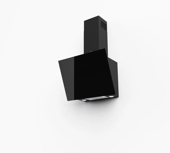 Cata ANG60BKS - Black Glass Chimney Hood - 60cm - 326m³/h Extraction ...
