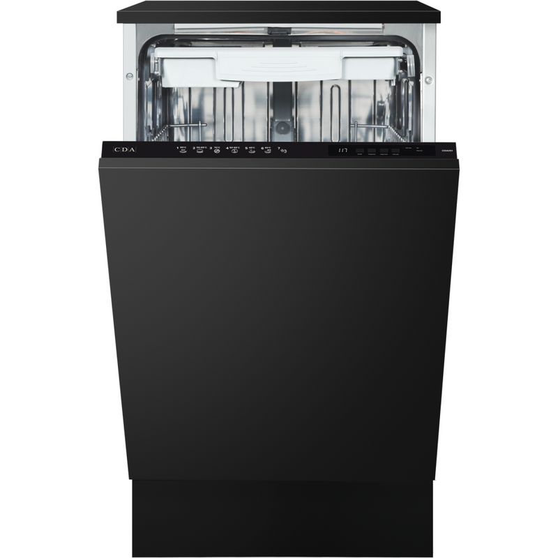 CDA CDI4251 - Black Integrated Dishwasher - E energy – Appliance World