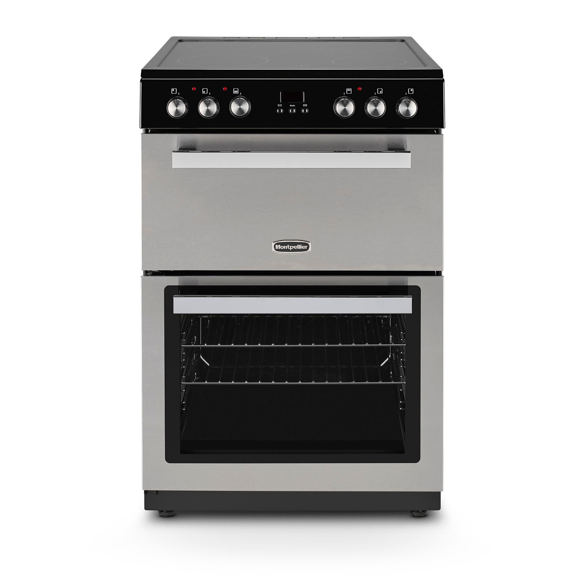 Montpellier MMRC60FX - Stainless Steel 60cm Ceramic Mini Range Cooker ...