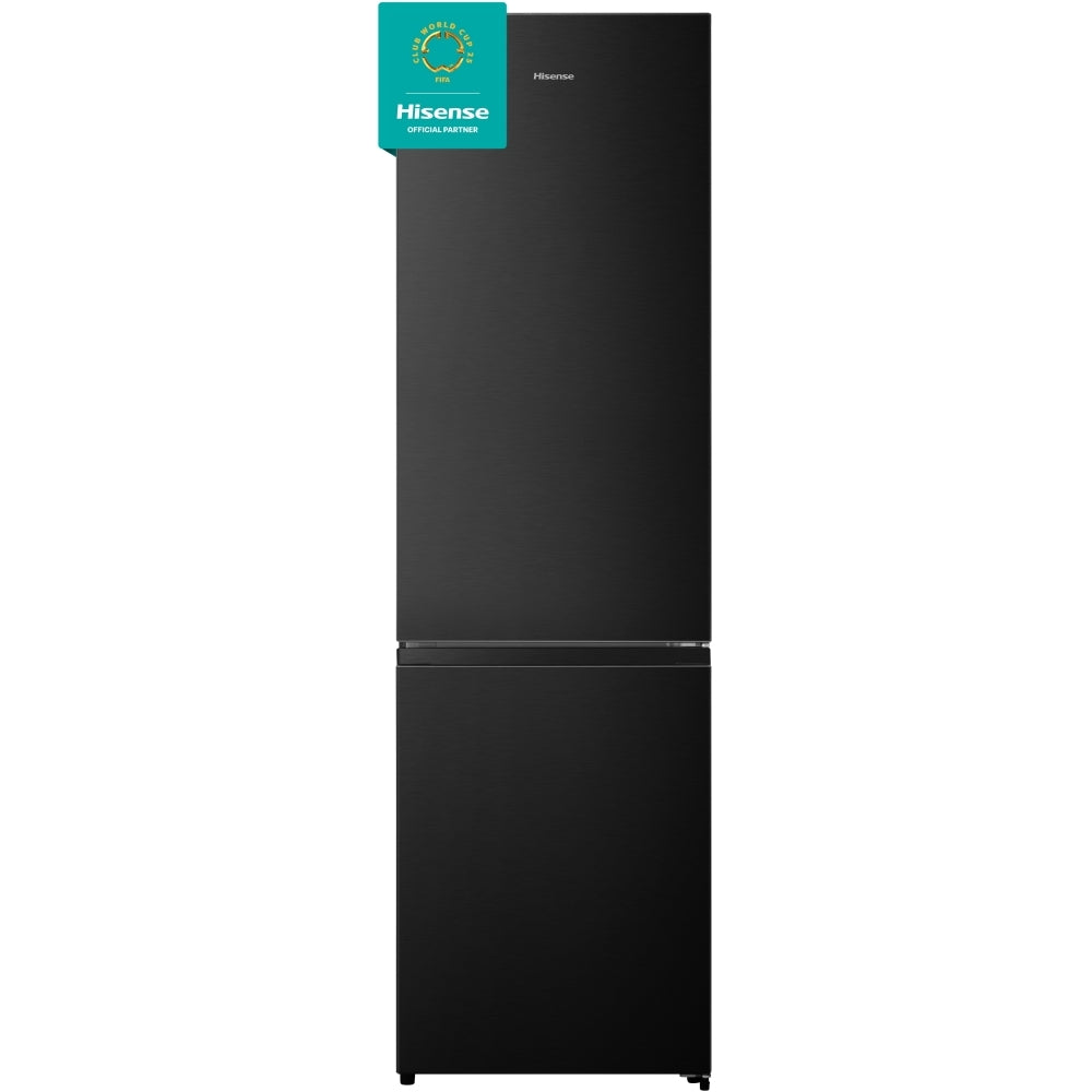 Hisense RB435N4BFE - Black Fridge Freezer - 336L Total No Frost - E Ra ...