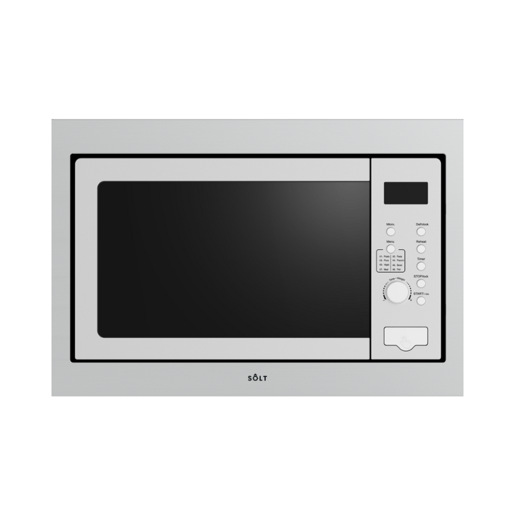 Solt SBIMW25X - Built-in 25L Microwave & Grill - 5 Power Levels ...