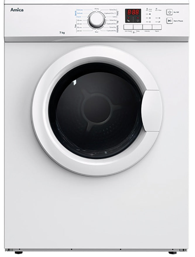 Amica ADV7CLCW - White 7KG Vented Dryer - C energy – Appliance World
