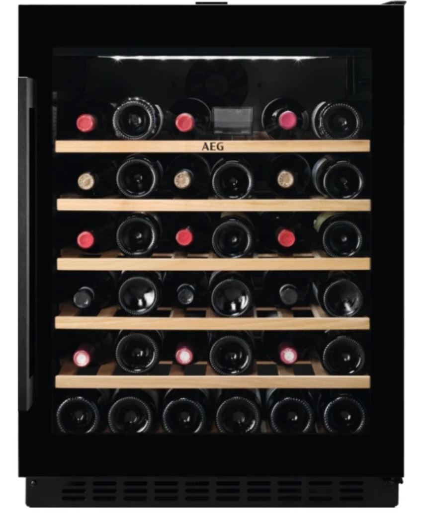 AEG AWUS052B5B - Black 52 Bottle Capacity Wine Cooler - F energy ...