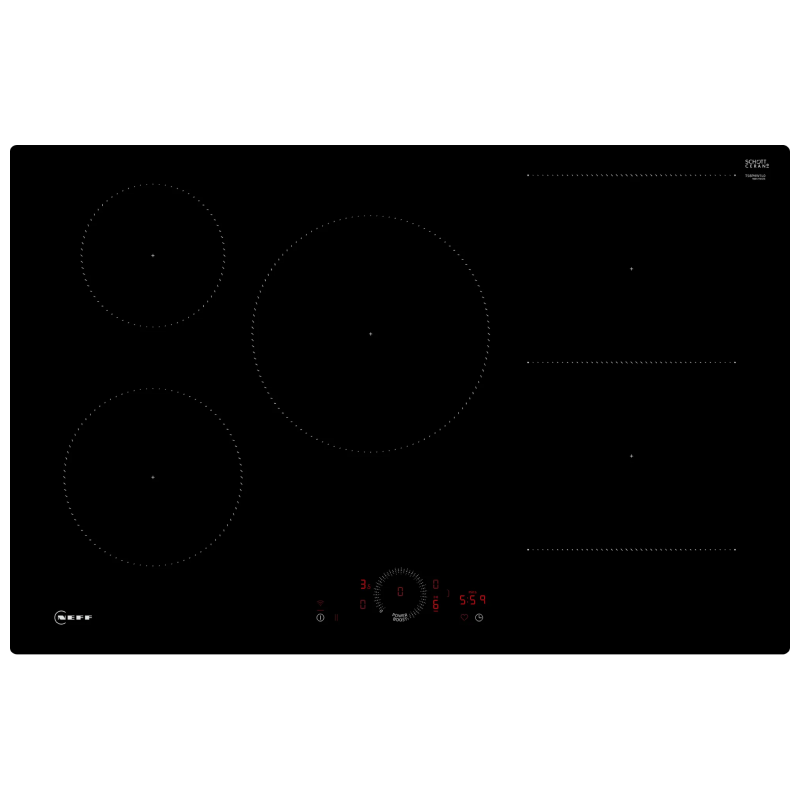 Neff T58PHW1L0 - Black 5 Zone Induction Hob – Appliance World