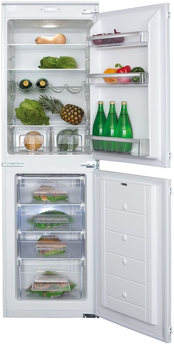 CDA FW852 - Fully Integrated 50/50 Fridge Freezer - 228 Litres Total ...