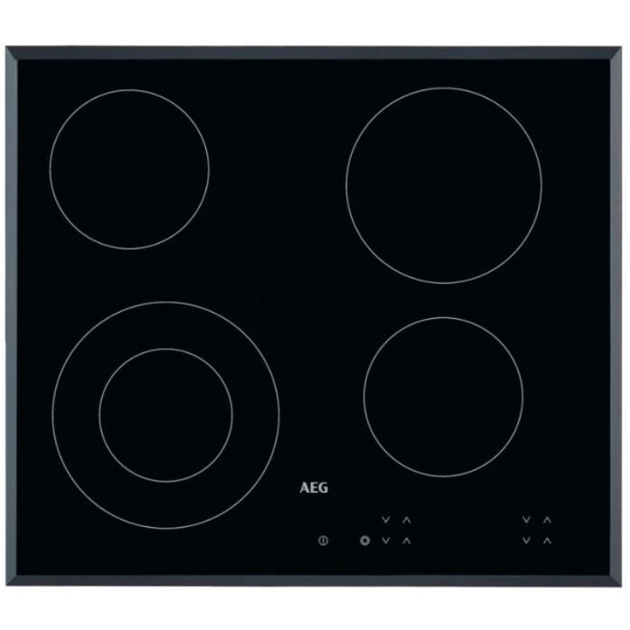AEG HK624010FB - Black 4 Zone Ceramic Hob – Appliance World
