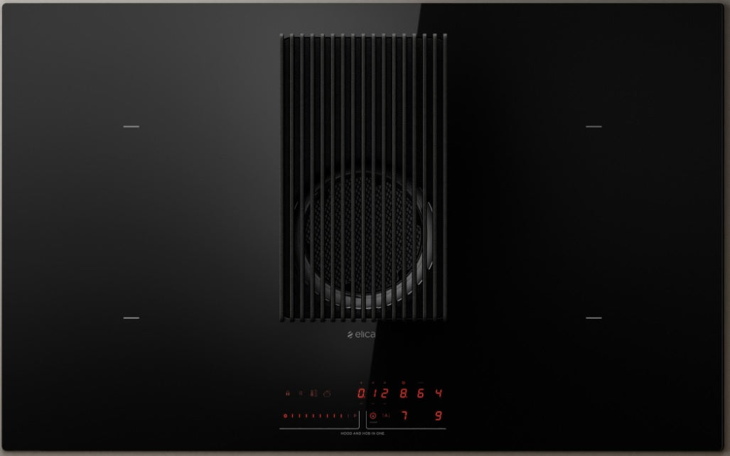 Elica NT-PRIME-RC - Black 4 Zone Venting Hob - A energy – Appliance World