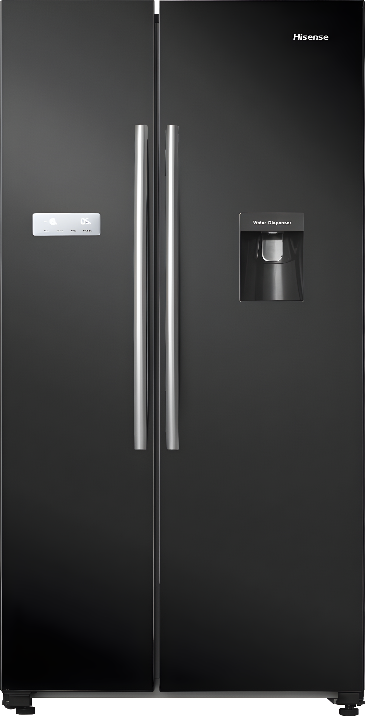 Hisense RS741N4WBE - Black American Fridge Freezer - 578L - E Energy R ...