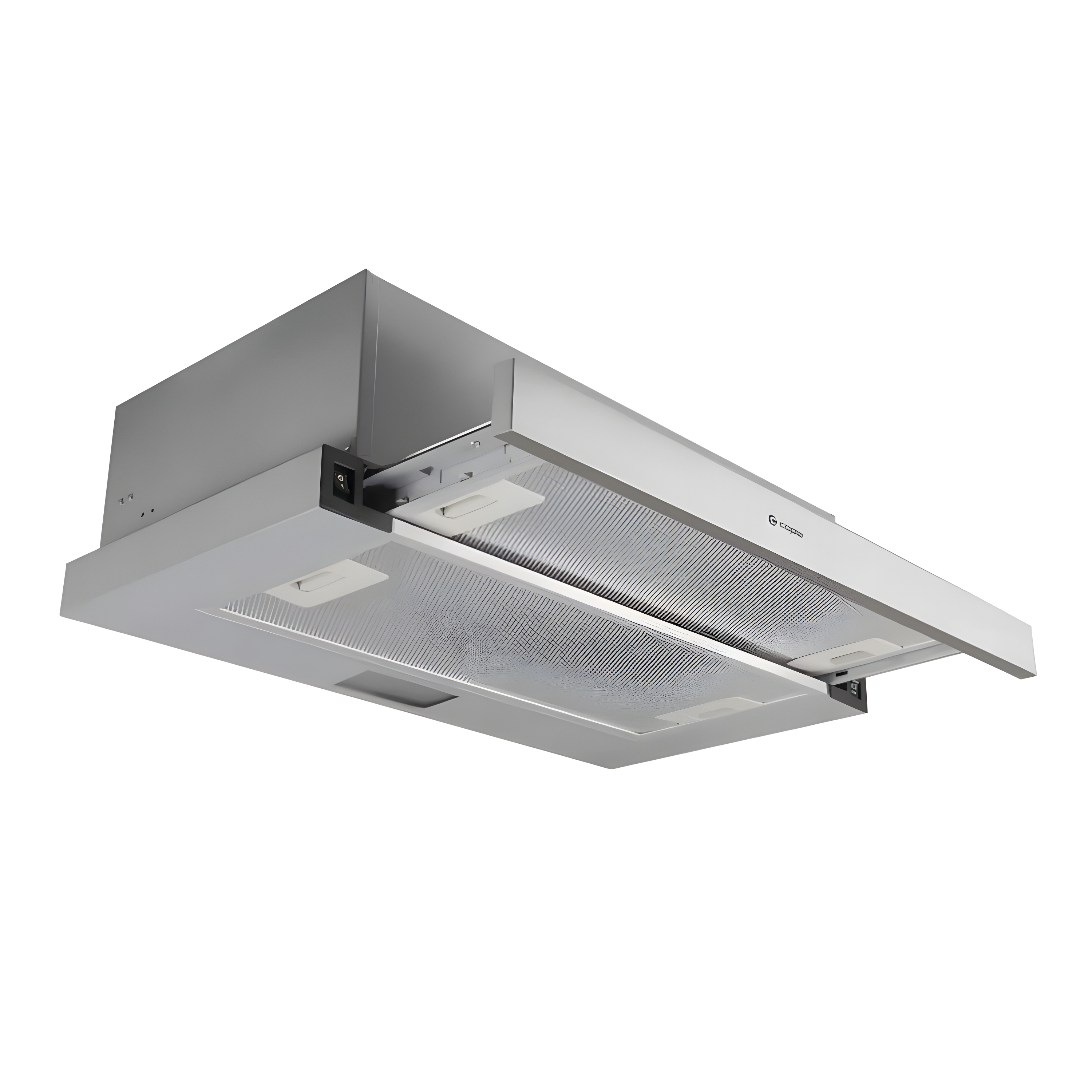 Caple TSCH601 - Stainless Steel & Silver Extractor - 60cm Telescopic H ...