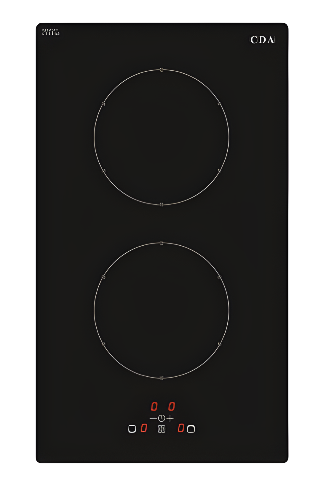 CDA HN3621FR - Black 2 Zone Electric Hob – Appliance World