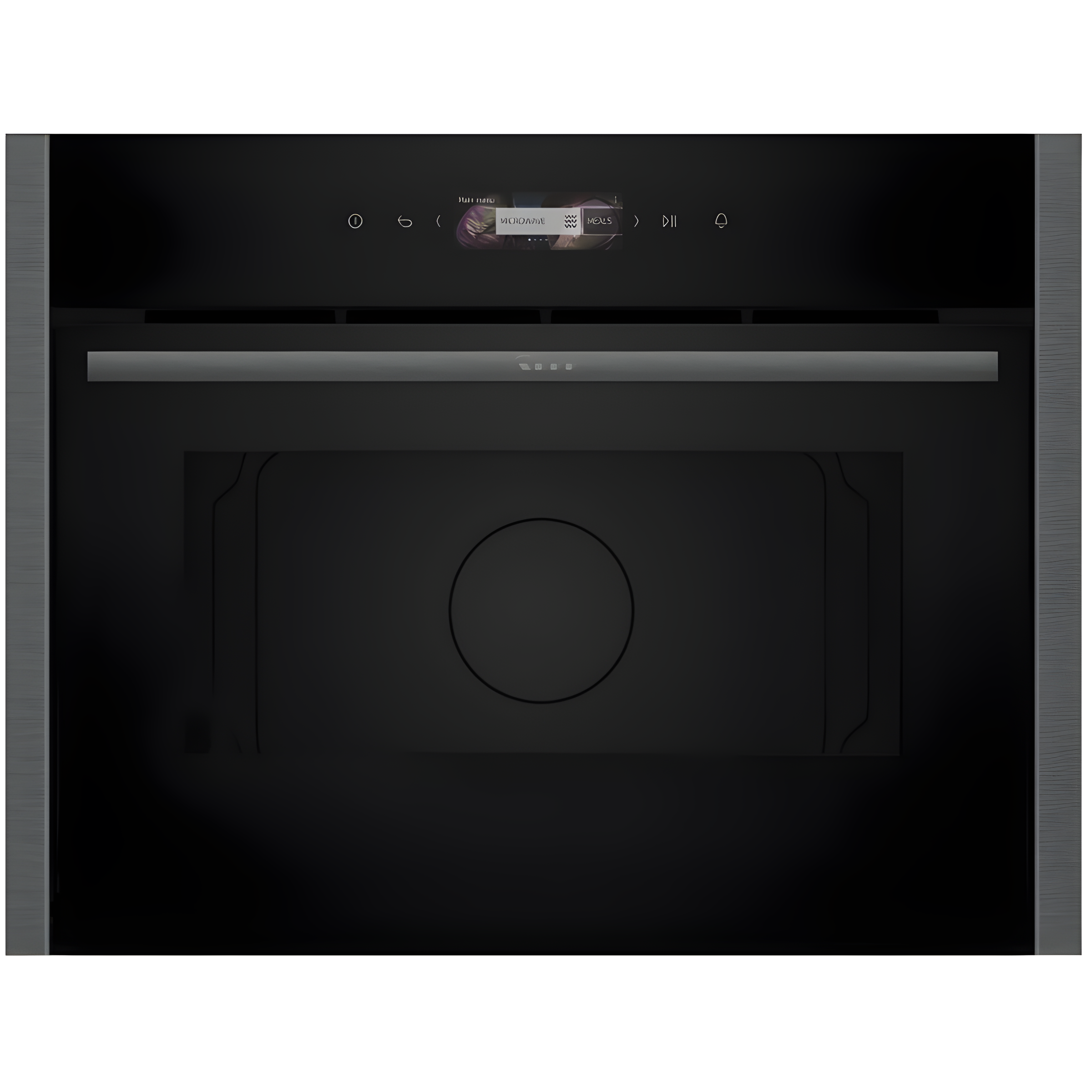 Neff C24GR3XG1B - 46cm - Built-in Compact Microwave Oven, Grey Graphit ...