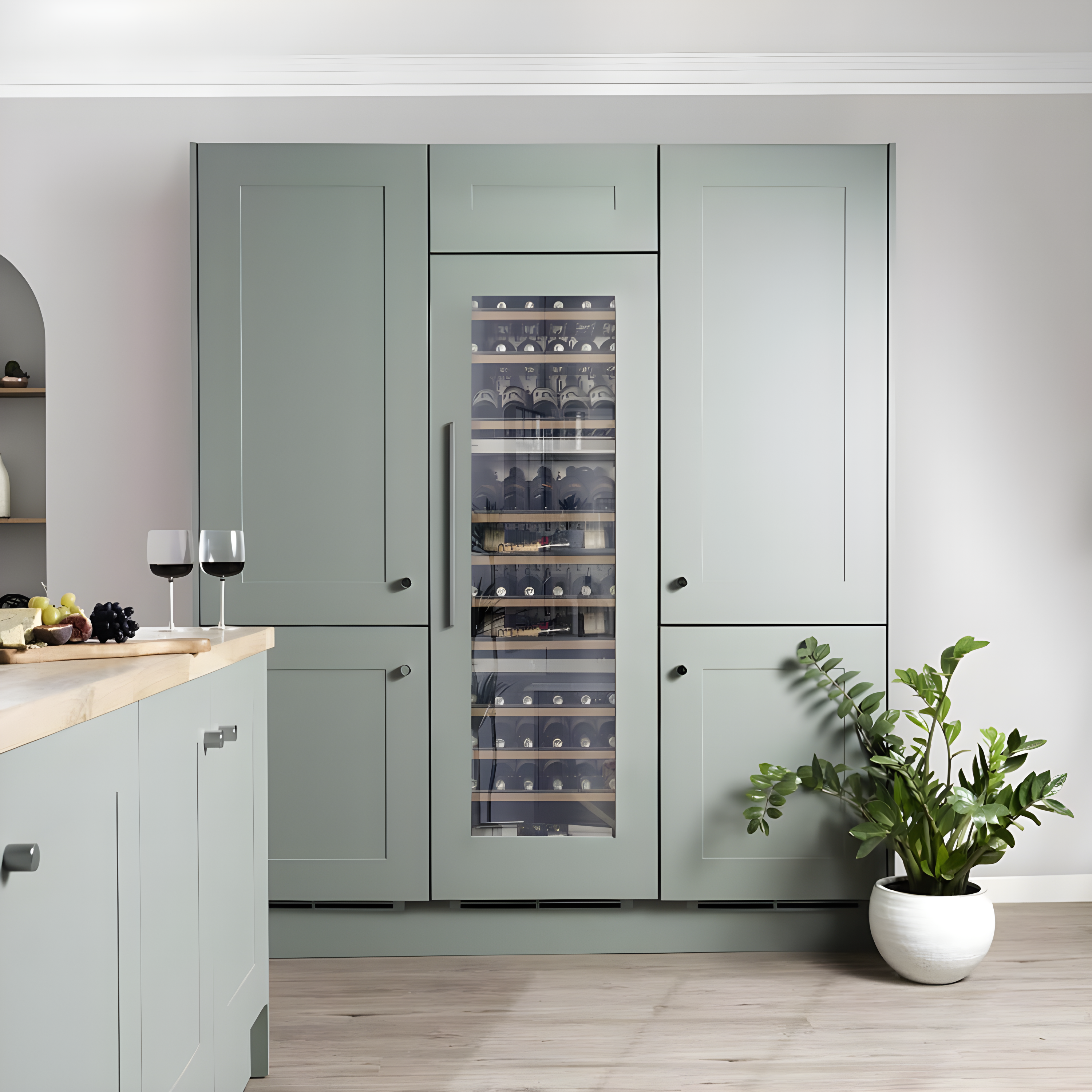 Caple WC1801 - Triple Zone Wine Cooler - 70 Bottle Capacity - G Energy ...