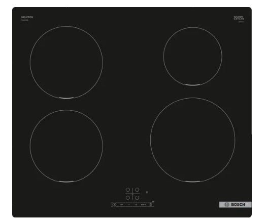 Bosch PUE611BB5B - Black 4 Zone Induction Hob – Appliance World