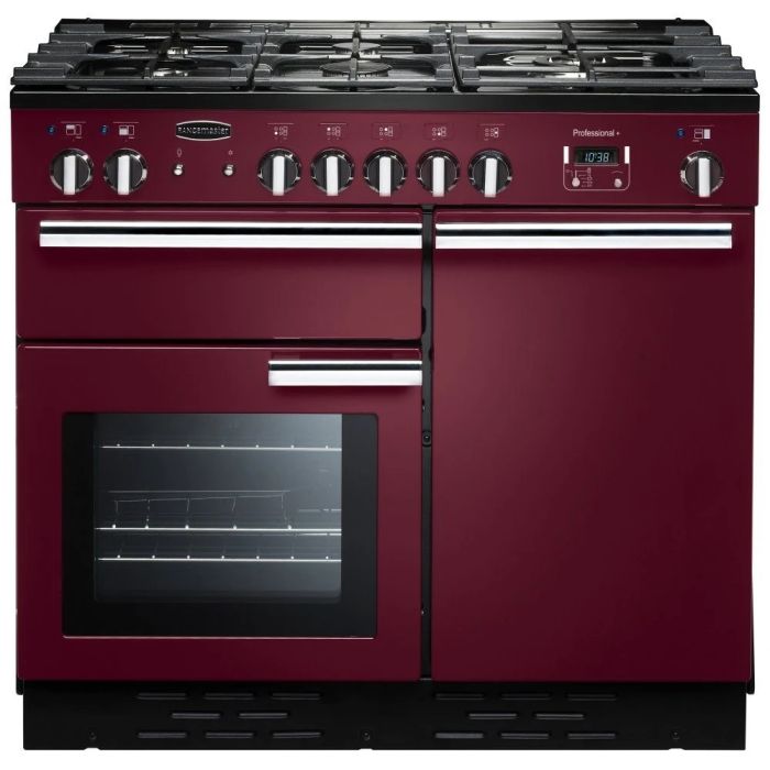 Rangemaster PROP100NGFCY/C - Cranberry Gas Range Cooker - 100cm - A+ E ...