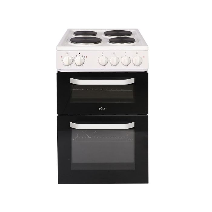 Solt ATCC50W - White 50cm Electric Cooker - Twin Cavity - A Energy Rat ...