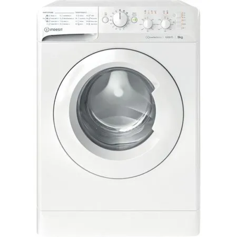 Indesit MTWC 91295 W UK N - White Freestanding 9KG Washing Machine - 1 ...